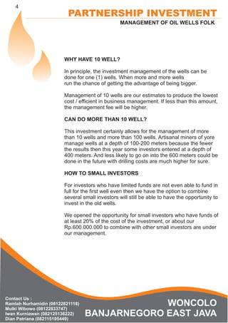 Project Proposal of Oil Wells | PDF