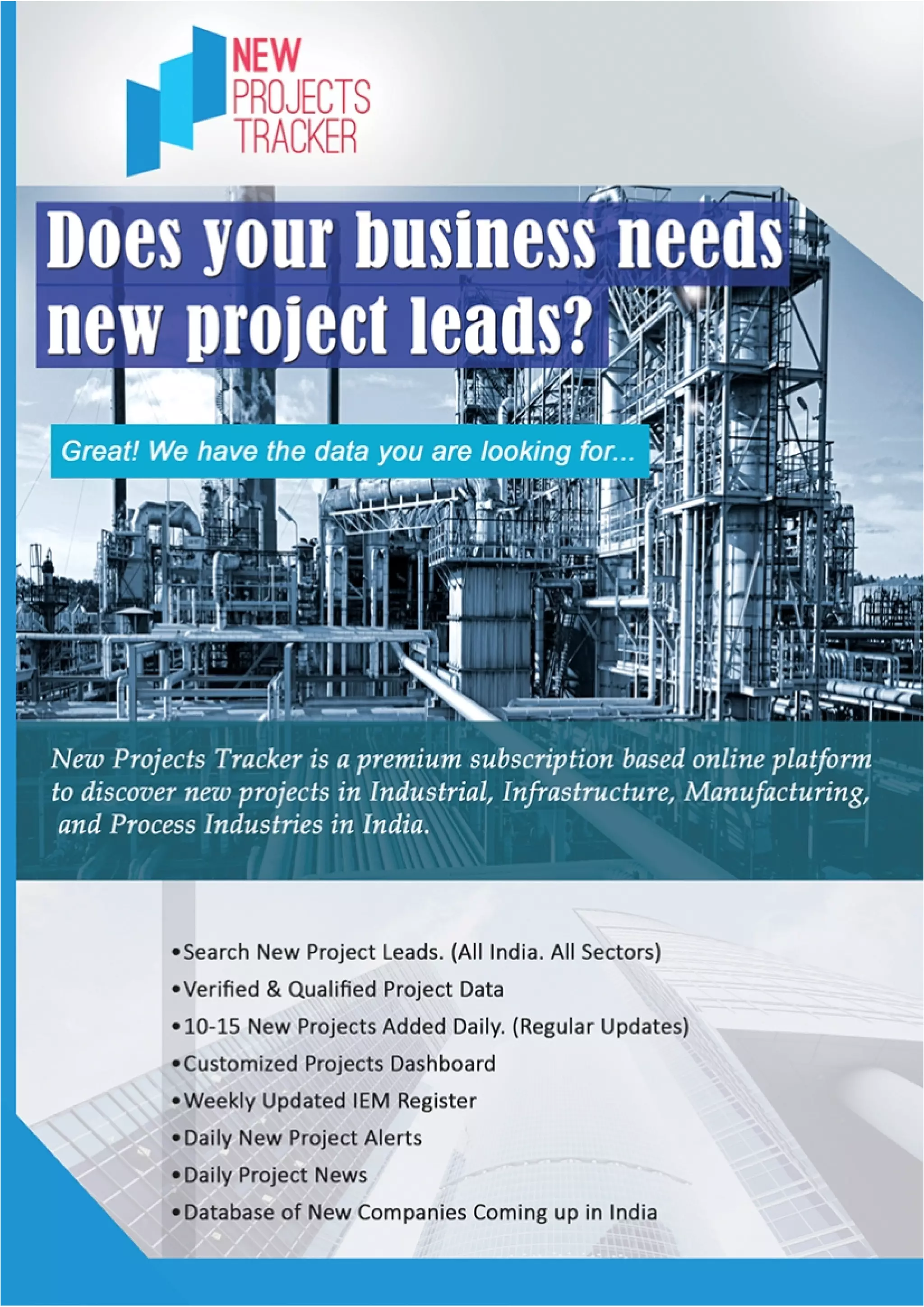 New Projects Tracker - company profile | PDF