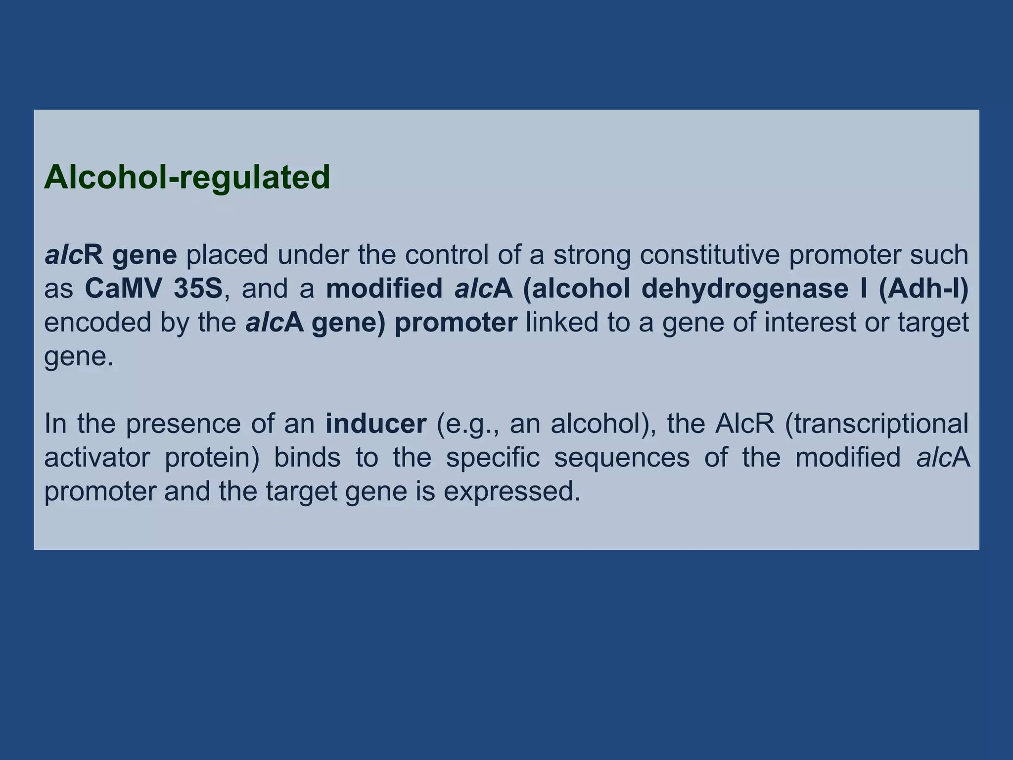 New promoters and selection methods | PPTX