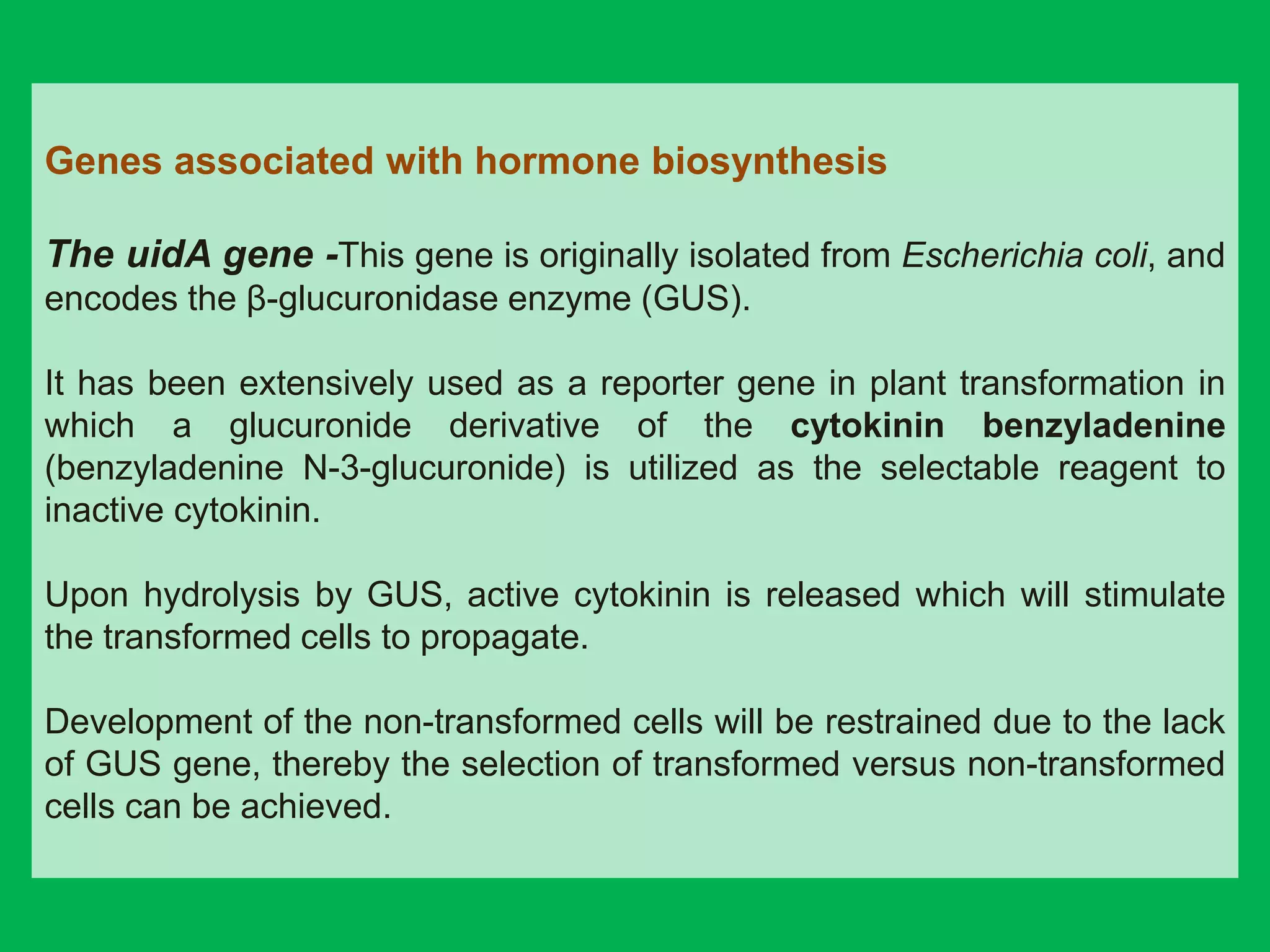 New promoters and selection methods | PPTX