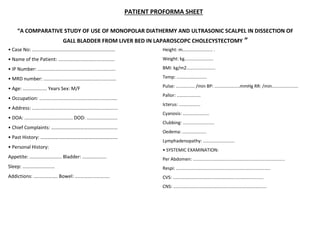 Ultrasonic scalpel and monopolar diathermy in dissection of GB liver ...