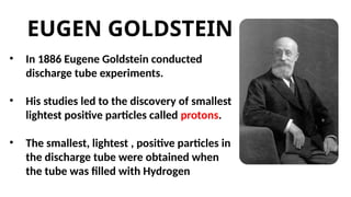 PROTONS -FROM THE UNIT STRUCTURE OF ATOM.pptx