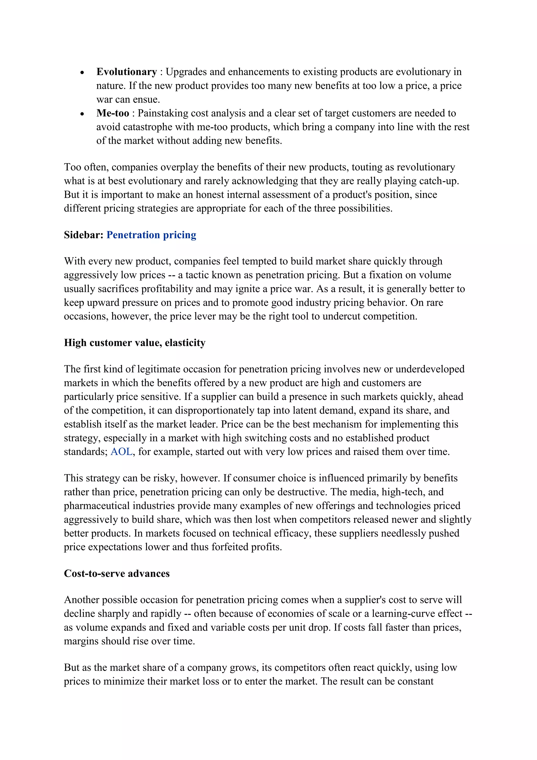 New pruduct pricing | DOCX