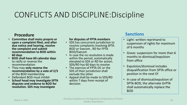 NEW PTA Guidelines-updated.pptx | Professional School | Postgraduate ...
