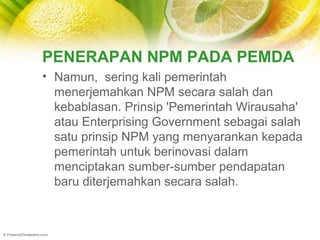 New public management | PPT