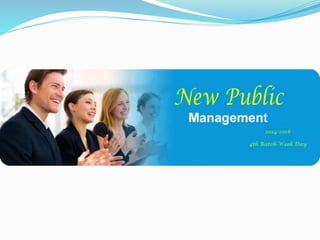 New public management | PPTX