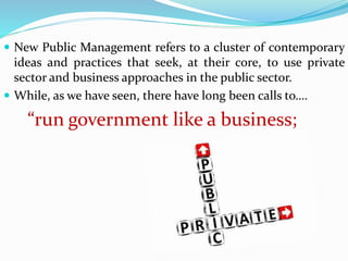 New public management | PPTX