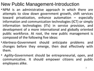 New public management | PPT