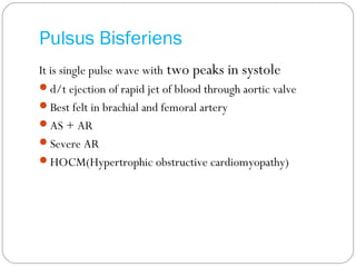 Types of Arterial pulses | PPT