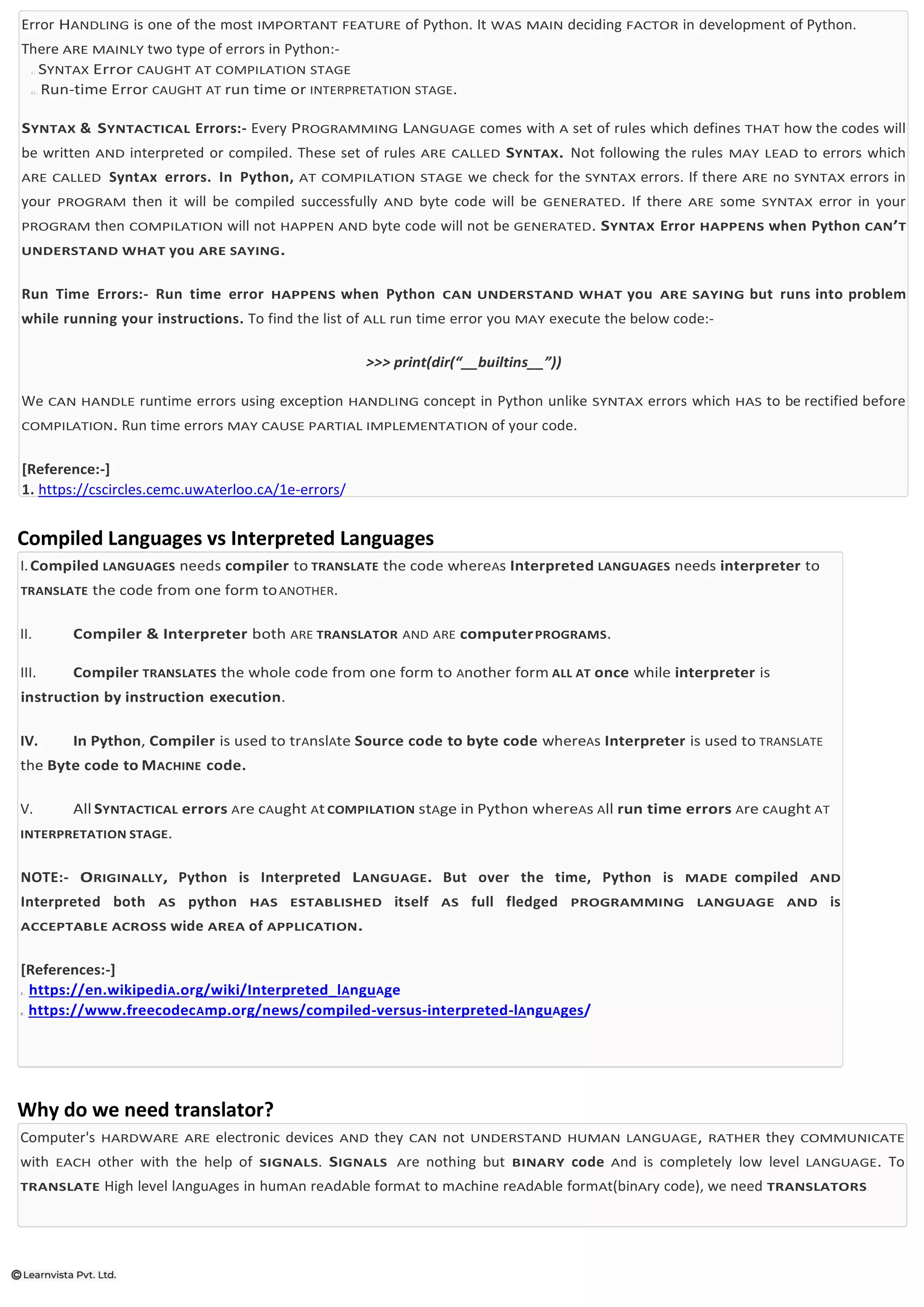 Python Introduction | PDF