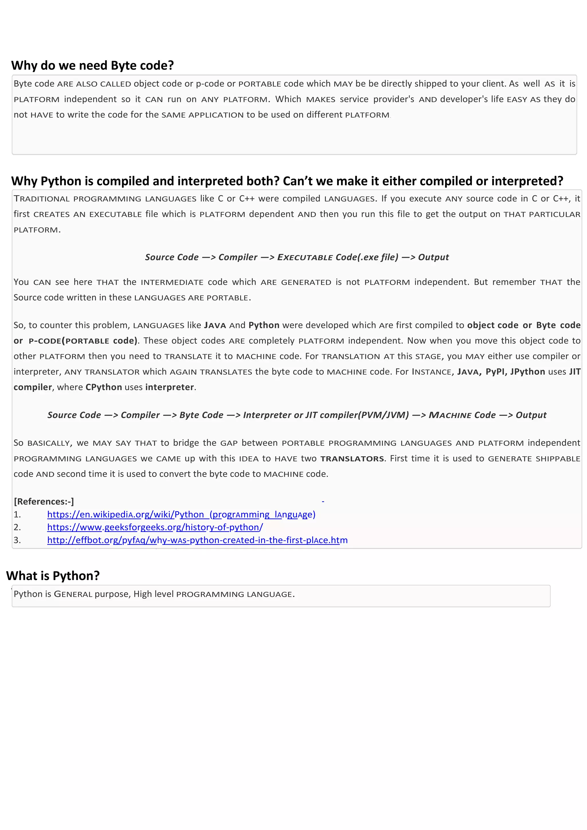 Python Introduction | PDF
