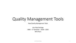 New quality management tools | PPTX