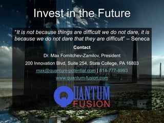 New quantum fusion_nevs12 | PPTX