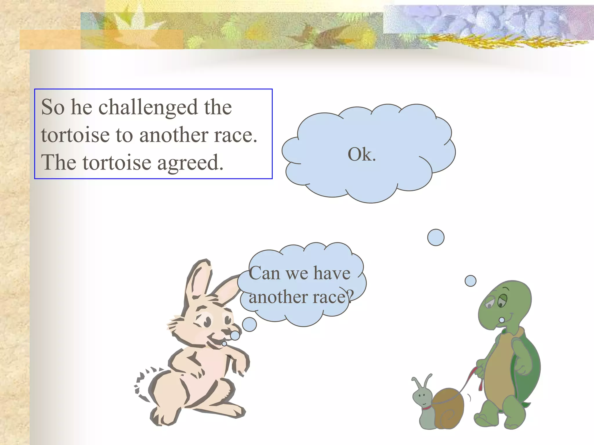 New rabbit & tortoise story | PPS