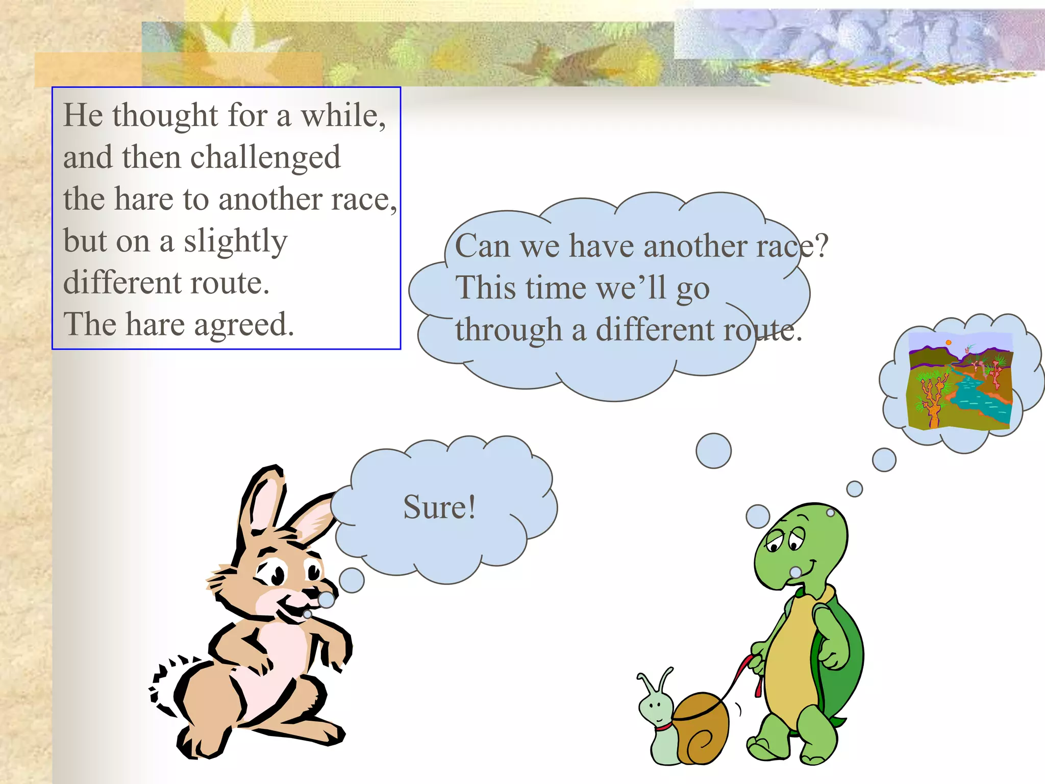 New rabbit & tortoise story | PPS