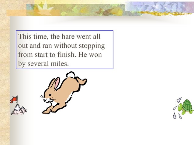 New rabbit & tortoise story | PPS