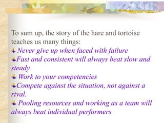 New rabbit & tortoise story | PPS