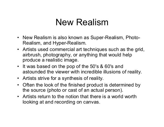 New Realism