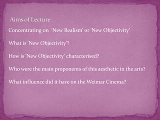 New realism slides with sound | PPT