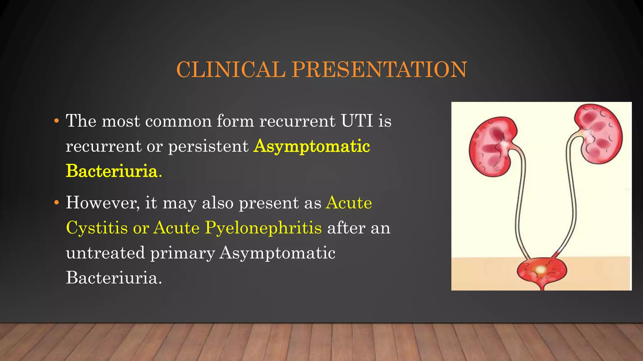 RECURRENT UTI | PPTX