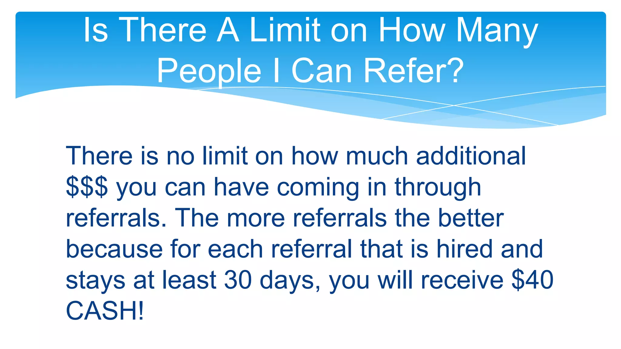 New referral bonus | PPT