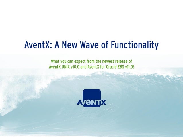 AventX: A New Wave of Functionality | PDF | Operating Systems ...