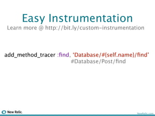New Relic: Optimizing The Database SQL and NoSQL Alike | PDF