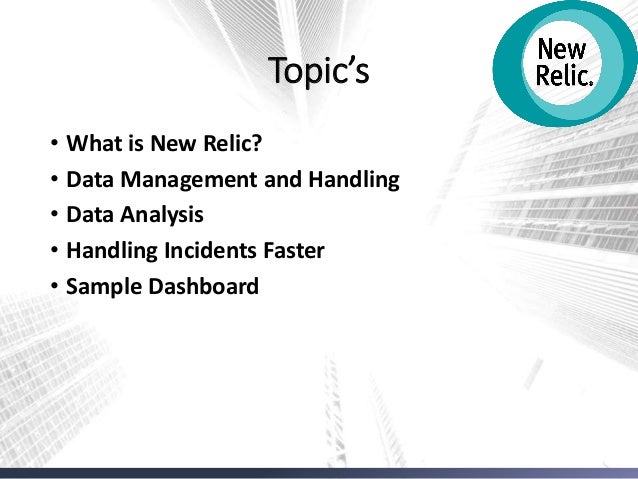 New Relic Basics | PPTX