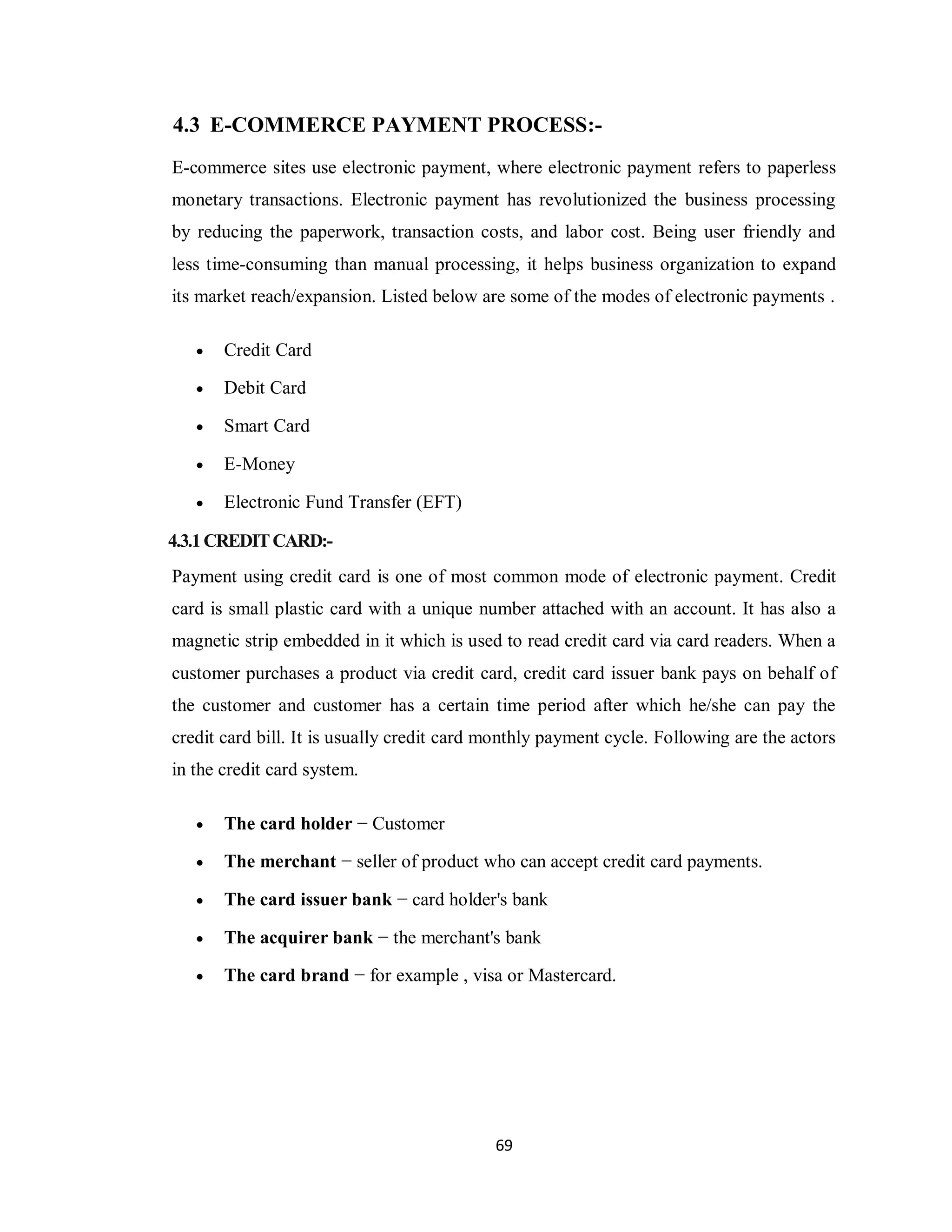 e commerce project report,E-Commerce,Eshop,report | PDF