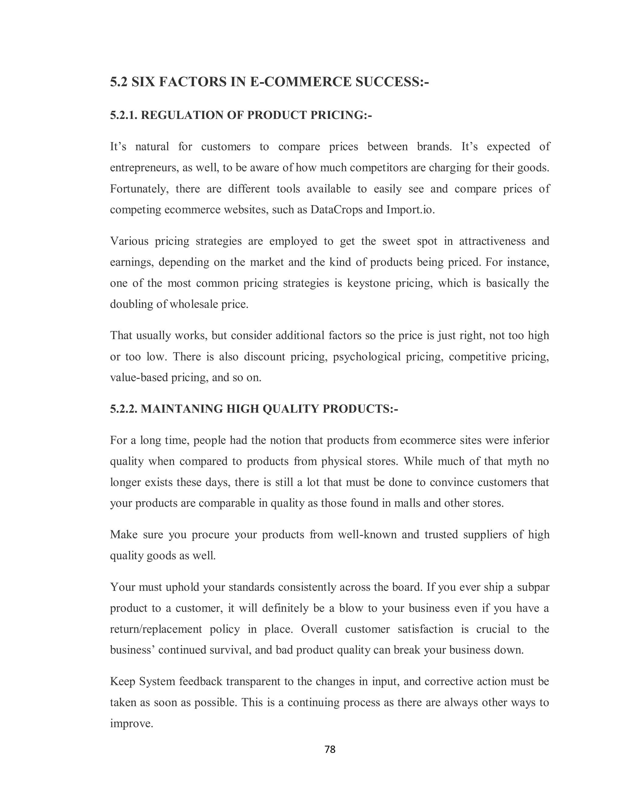 e commerce project report,E-Commerce,Eshop,report | PDF