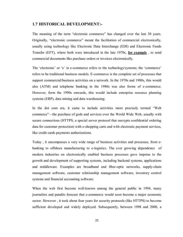 e commerce project report,E-Commerce,Eshop,report | PDF | Business ...