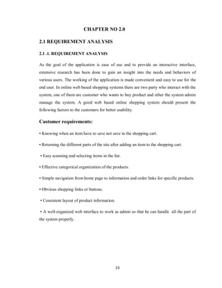 e commerce project report,E-Commerce,Eshop,report | PDF