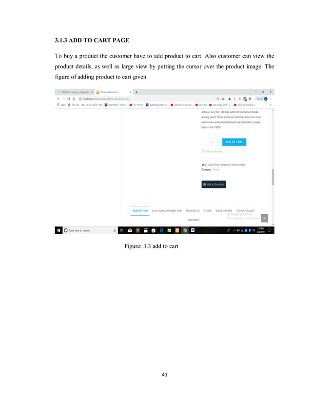 e commerce project report,E-Commerce,Eshop,report | PDF | Business | Business and Finance