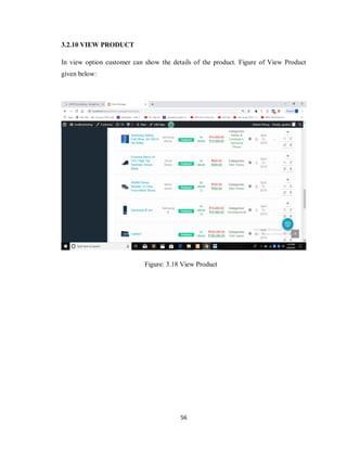 e commerce project report,E-Commerce,Eshop,report | PDF