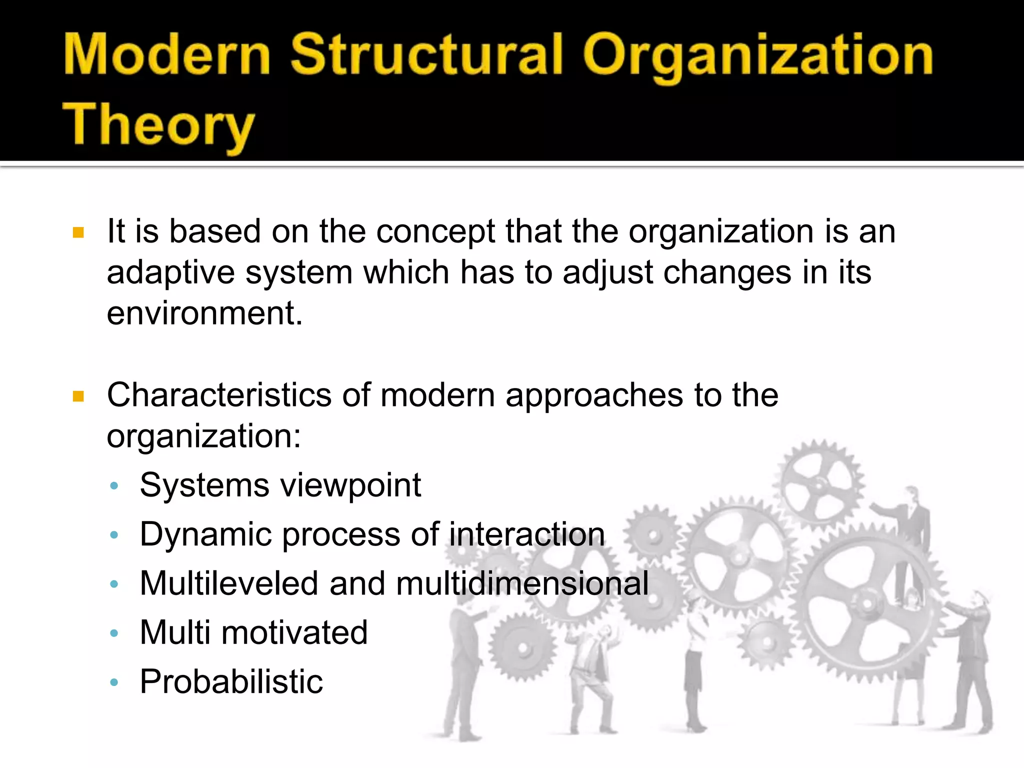 Organizational Theories & Management Styles | PPTX