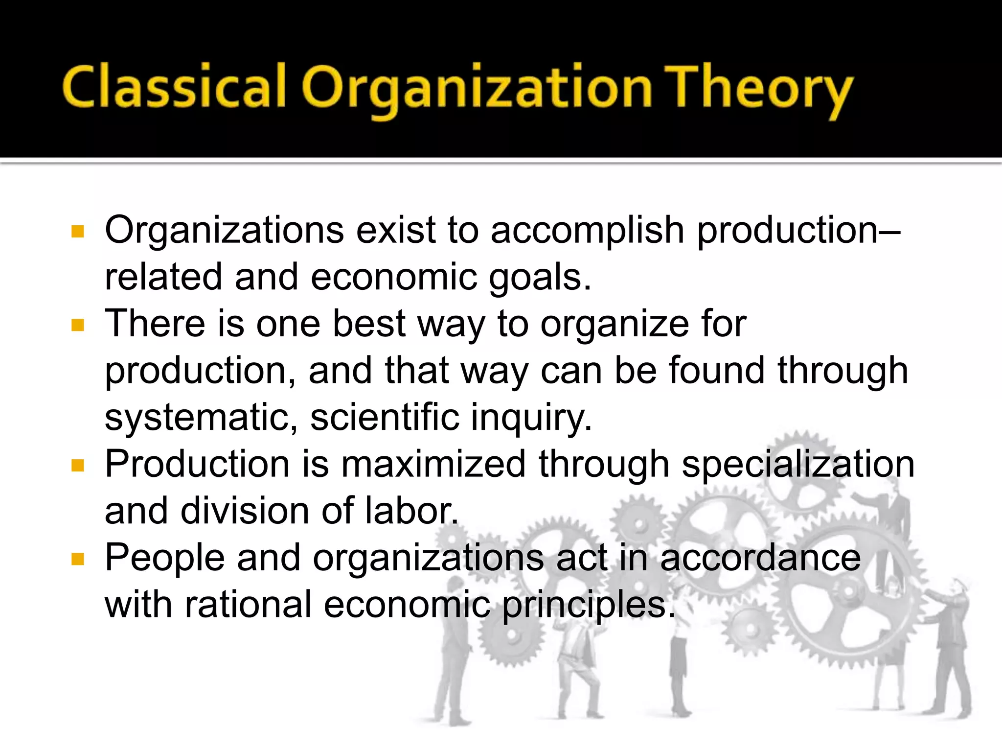 Organizational Theories & Management Styles | PPTX