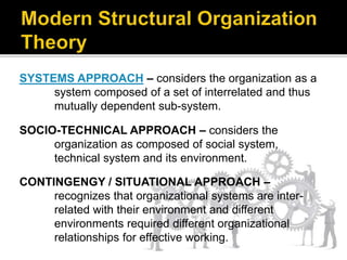 Organizational Theories & Management Styles | PPTX
