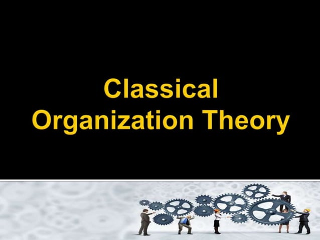 Organizational Theories & Management Styles | PPTX | Business ...