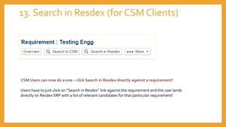 New Resdex Features | PPT