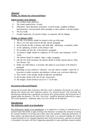 New research article format for your next assignment | DOCX