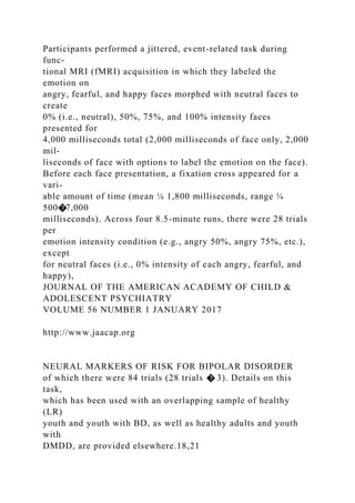 NEW RESEARCHJOURNALVOLUMNeural Markers in Pediatric Bipo.docx