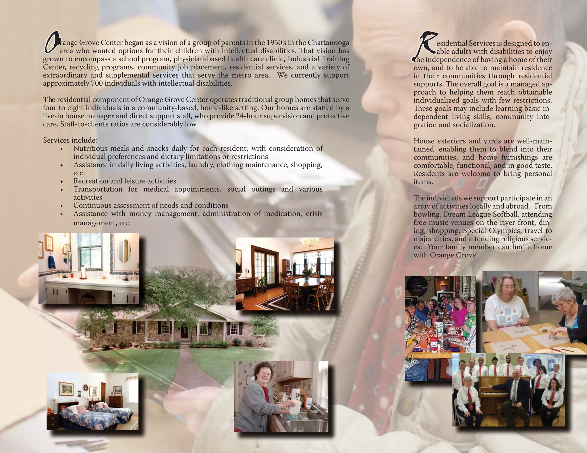 Residential Habilitation Brochure | PDF