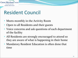 New resident orientation | PPT