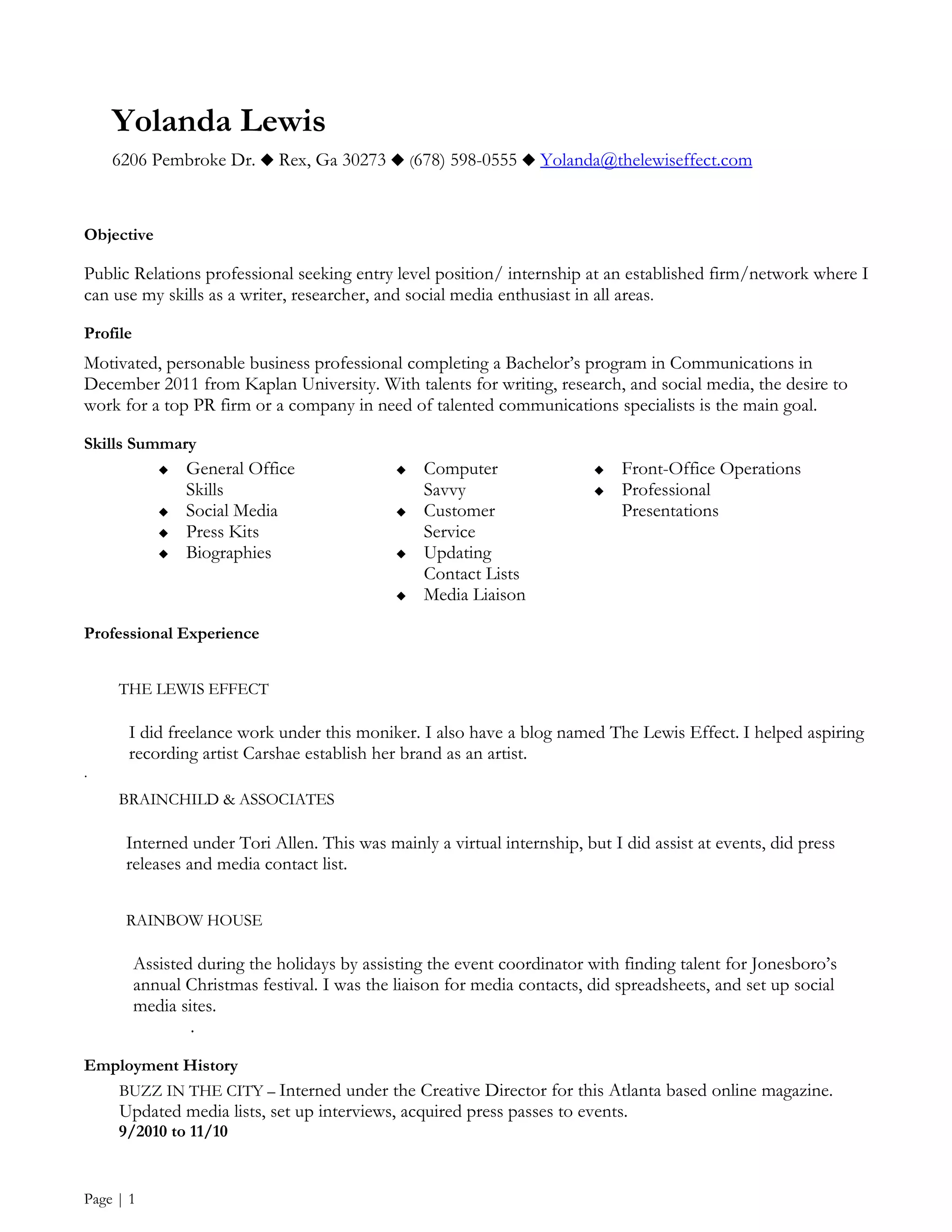 New resume | DOCX