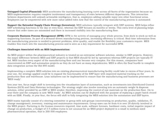 Has MES Reached Maturity in the Pharmaceutical & Medical Devices ...