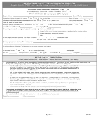 RMA - Request for mortgage assistance | PDF