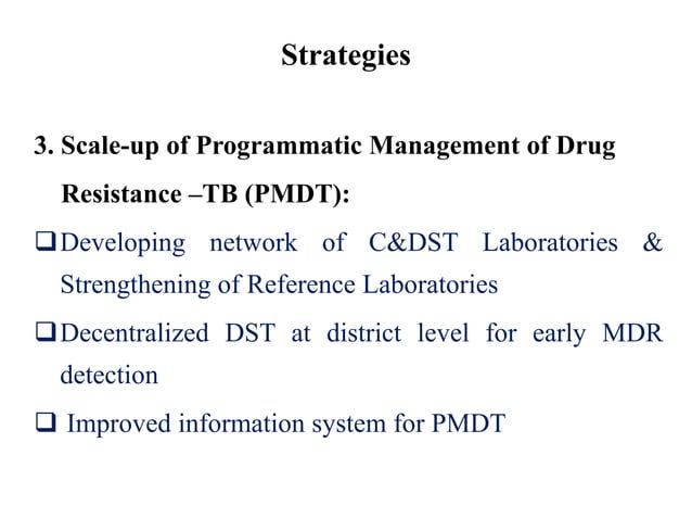 RNTCP | PPTX | Infectious Diseases | Diseases and Conditions