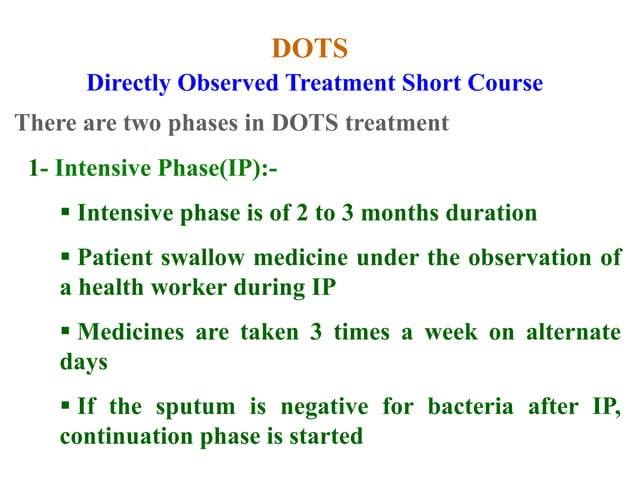 RNTCP | PPTX | Infectious Diseases | Diseases and Conditions