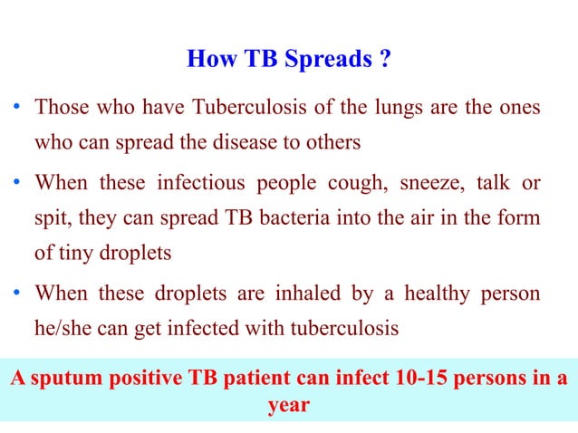 RNTCP | PPTX | Infectious Diseases | Diseases and Conditions
