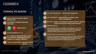 Robex AI Presentation and Compensation Plan | PDF